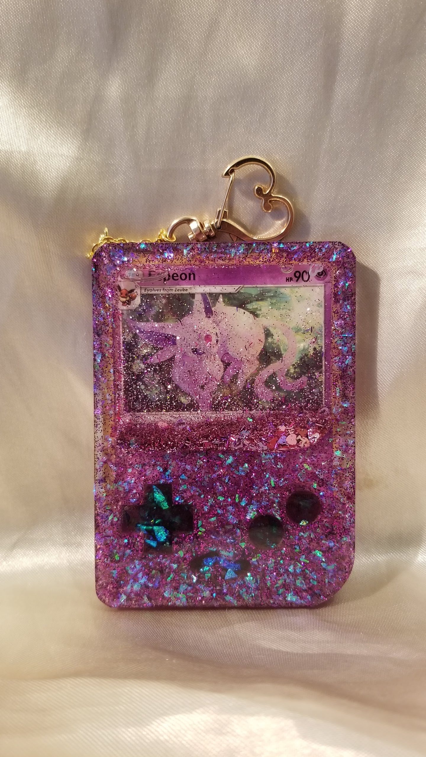 Pokemon 'Espon' Game Controller Shaker Keychain — Cynfull Arts